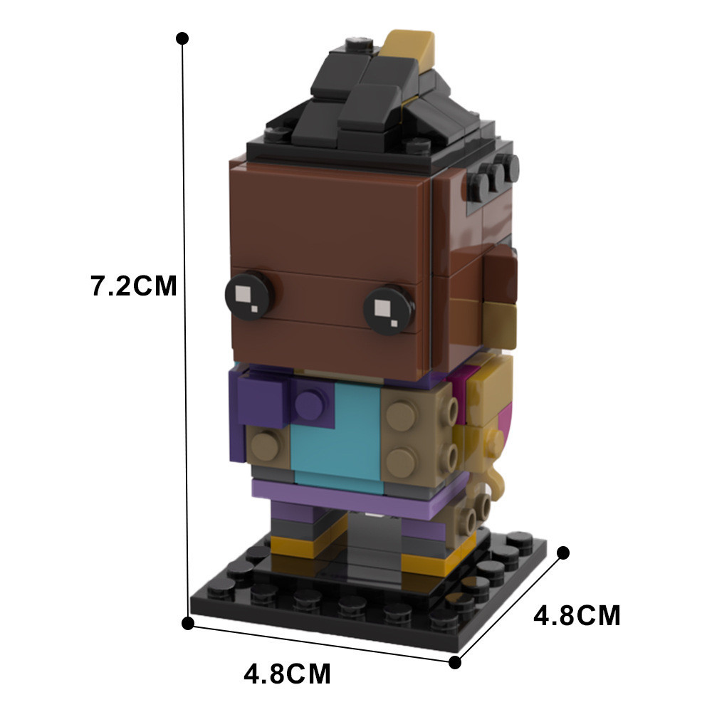 Valorant Heroes Independently Design Building Block Assembly Props Game ...