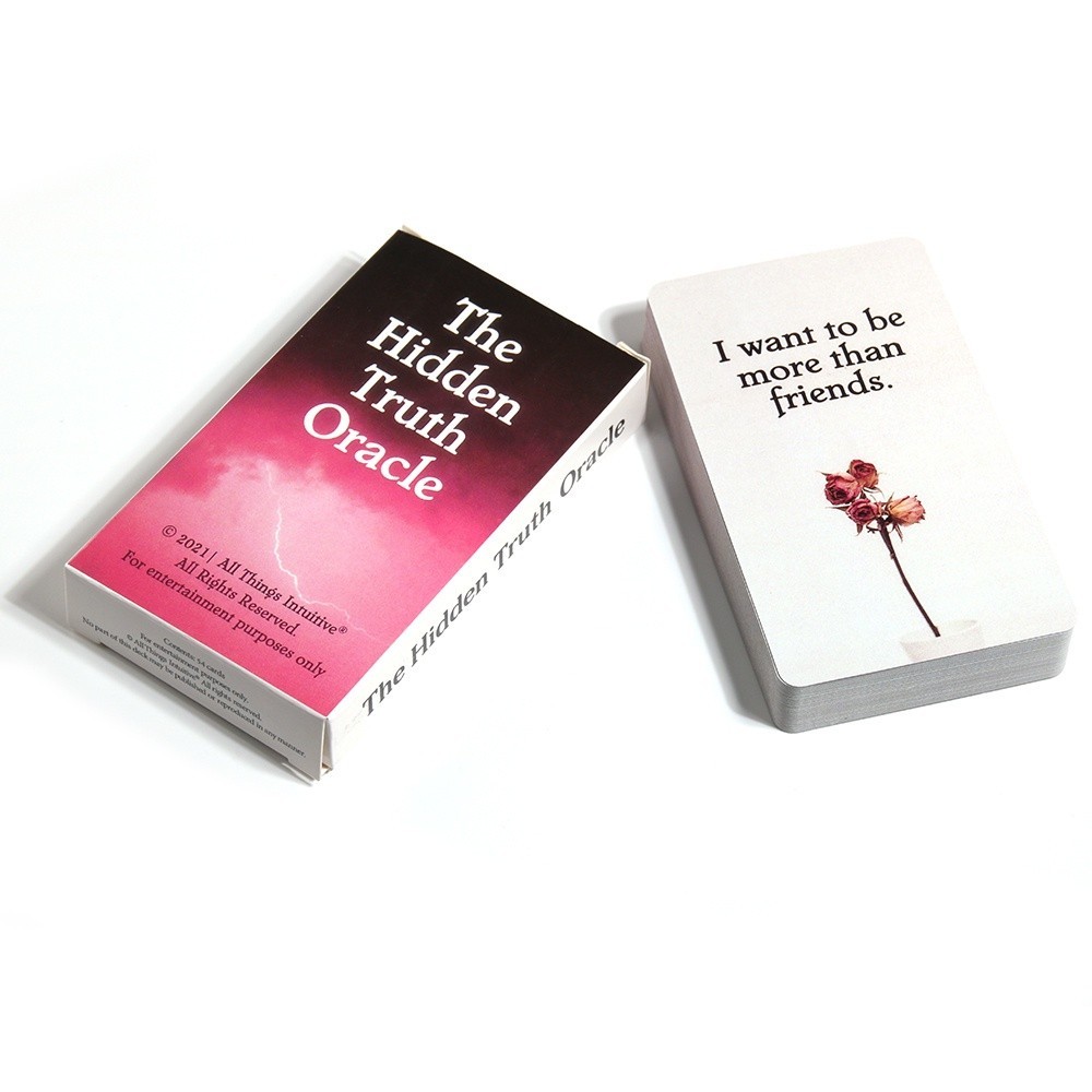 The Hidden Truth Oracle, 54 Card Deck, Learning Tarot Cards For ...