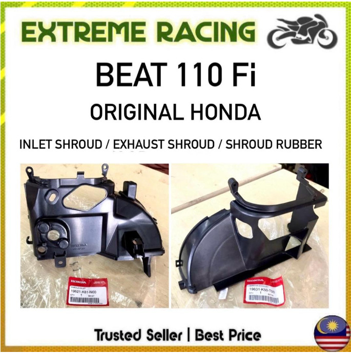 Original Inlet Shroud 19621-K81-N00 / Exhaust Shroud 19631-K50-T00 ...