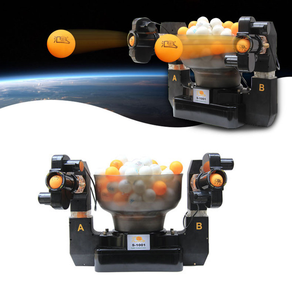 S-1001 Professional Table Tennis Robot Ping Pong Ball Machine Automatic ...