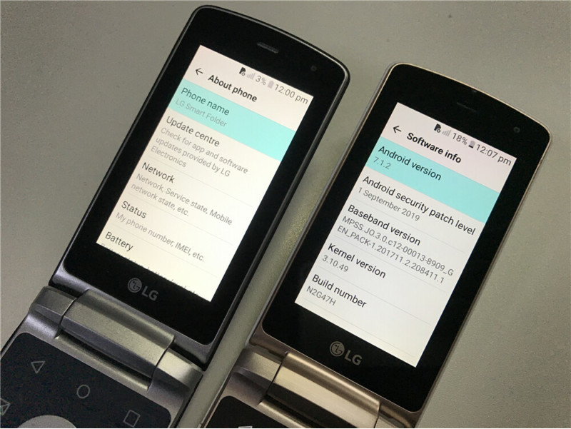 LG Smart Folder X100 2GB+16GB ROM WIFI Bluetooth touch screen Android 7 ...