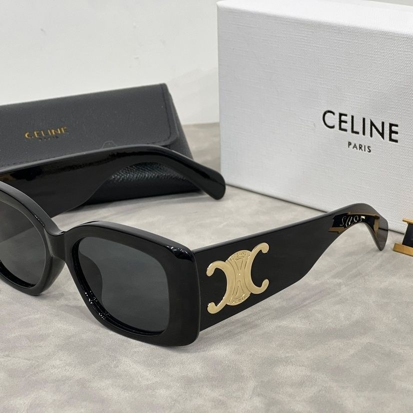 Celine 2024 New Arc De Triomphe High-end Sunglasses Retro Same Style UV ...
