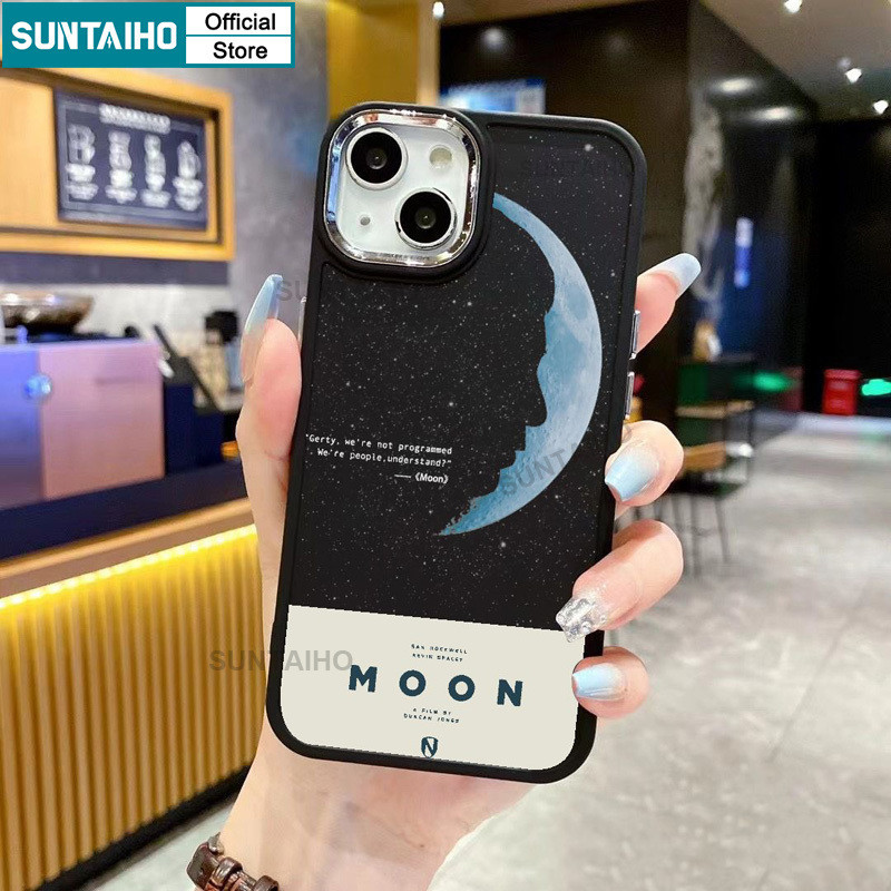 Suntaiho Fashion Unique Creative Moon Fish Star Pattern Case for Iphone 15 14 12 13 11 Pro Max ...