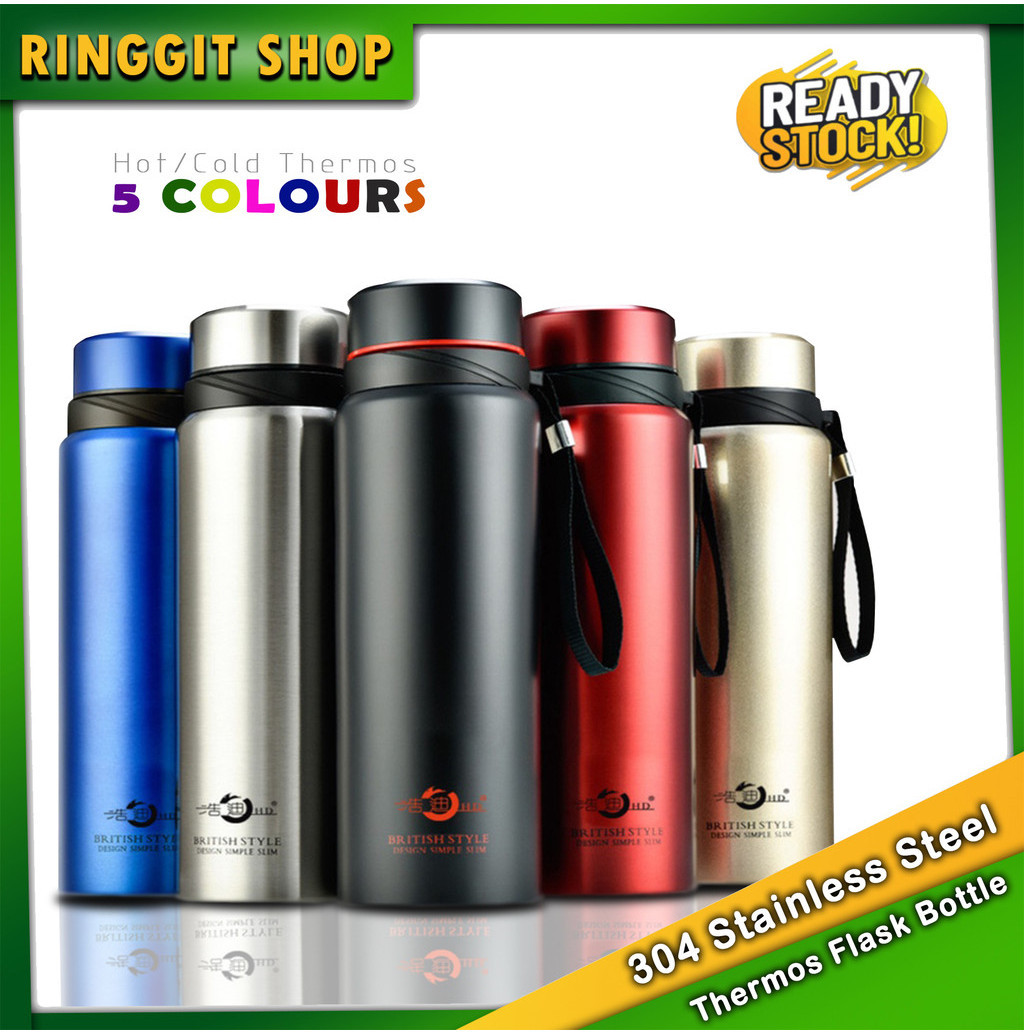 Ringgit Shop 304 Stainless Steel Hot/Cold Thermos Flask Bottle Tumbler ...