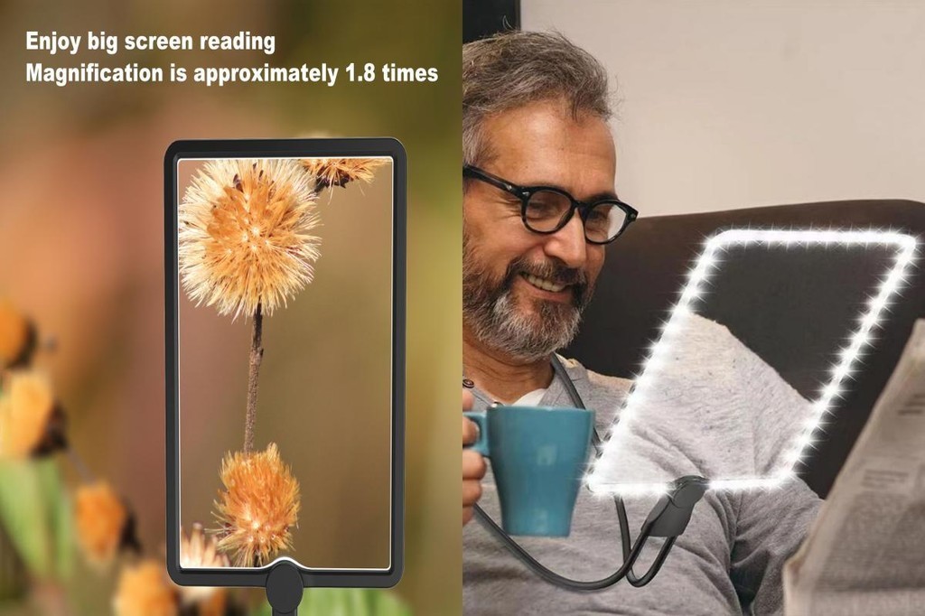 (New) Hands Free Magnifying Glass Portable Hands-free Light Hands-free ...