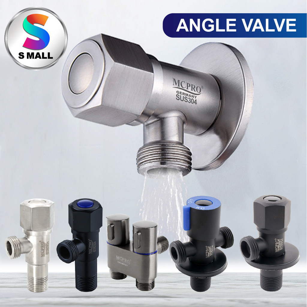 MCPRO Stainless Steel ANGLE VALVE SSA8801/SSA8801C/MBB8802A/SSGY893 ...