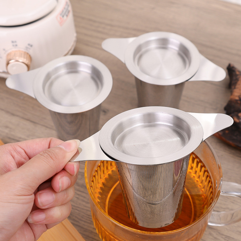304 Stainless Steel Tea Strainer - Large Capacity, Fine Mesh, Reusable ...