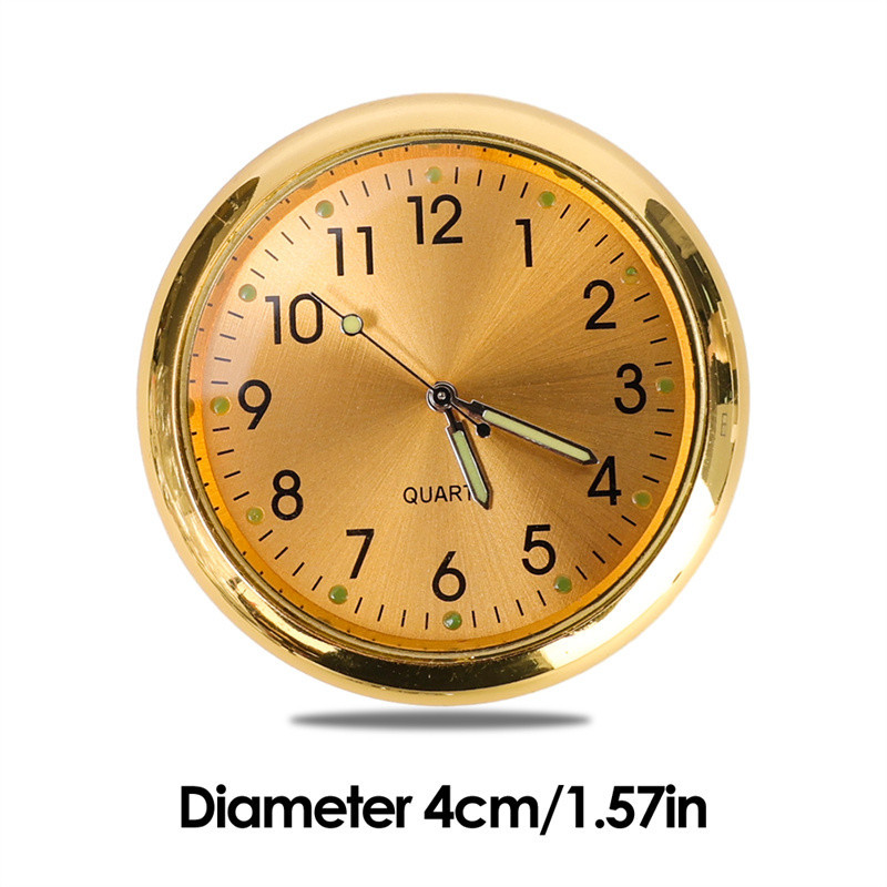 Car Mounted Air Outlet Clock,Mini Quartz Car Dashboard Clock,Stick on ...