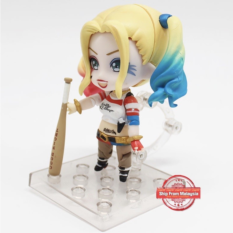 The Joker 671 Harley Quinn 672 Nendoroid Change Face Action Figure 10cm ...