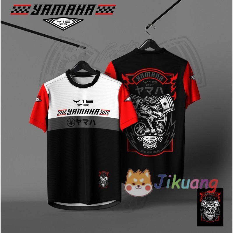 Yamaha Y16ZR Sublimation Tshirt _ Baju Yamaha Y16ZR _ Baju Ride For ...