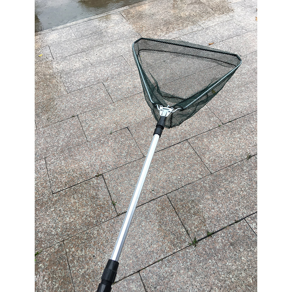 New 1.5m/ 1.7m/ 2.1m Foldable Fishing Net Aluminum Alloy Fishing ...