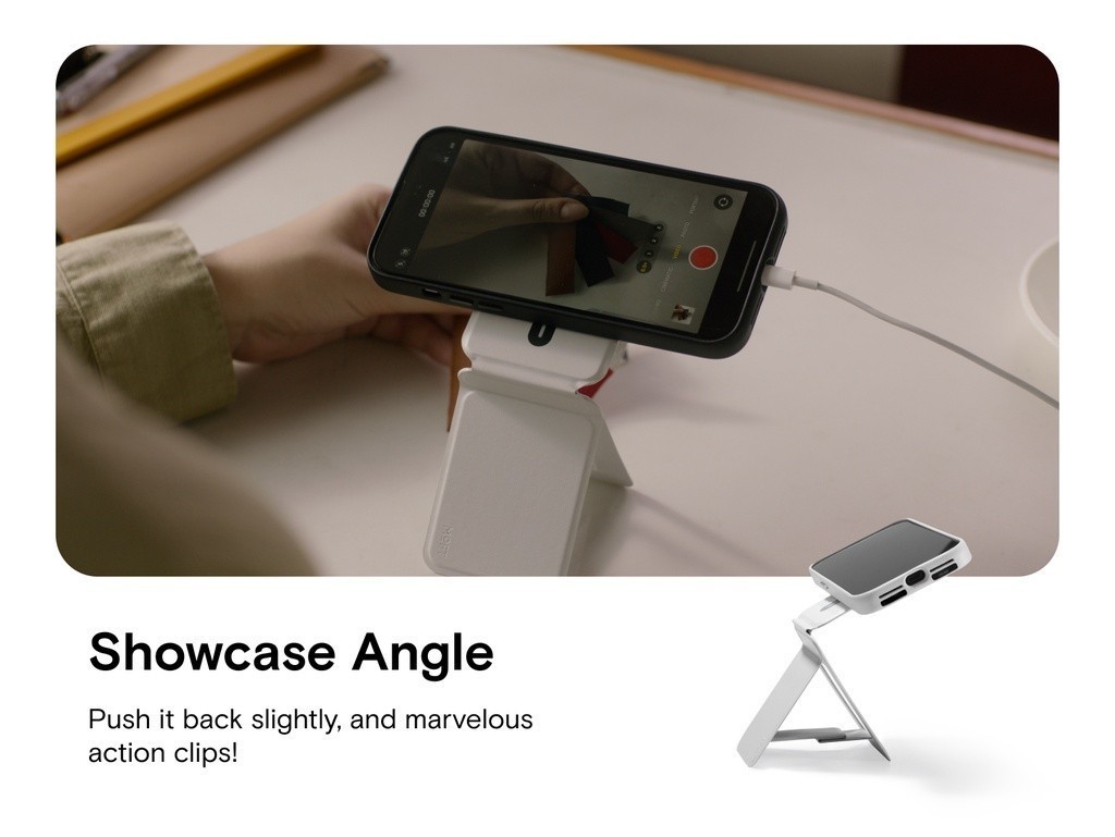 MOFT Snap Invisible Phone Tripod Stand MOVAS™ (Magnetic Compatible ...