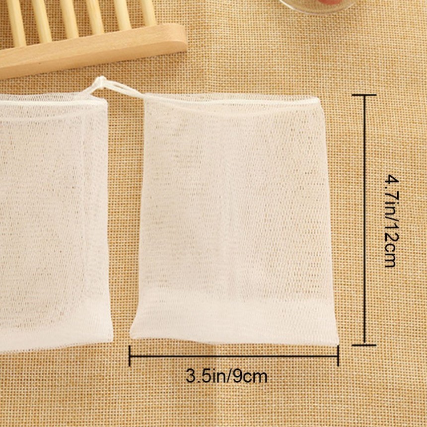 100pcs Soap Mesh Foaming Net Bubble Mesh Bag Skin Clean Tool bags ...