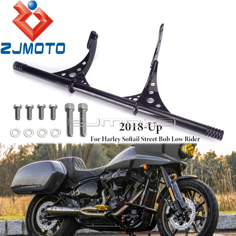 Highway Peg Crash Bar Bumper Guard For Harley Softail Slim FLSL Street ...
