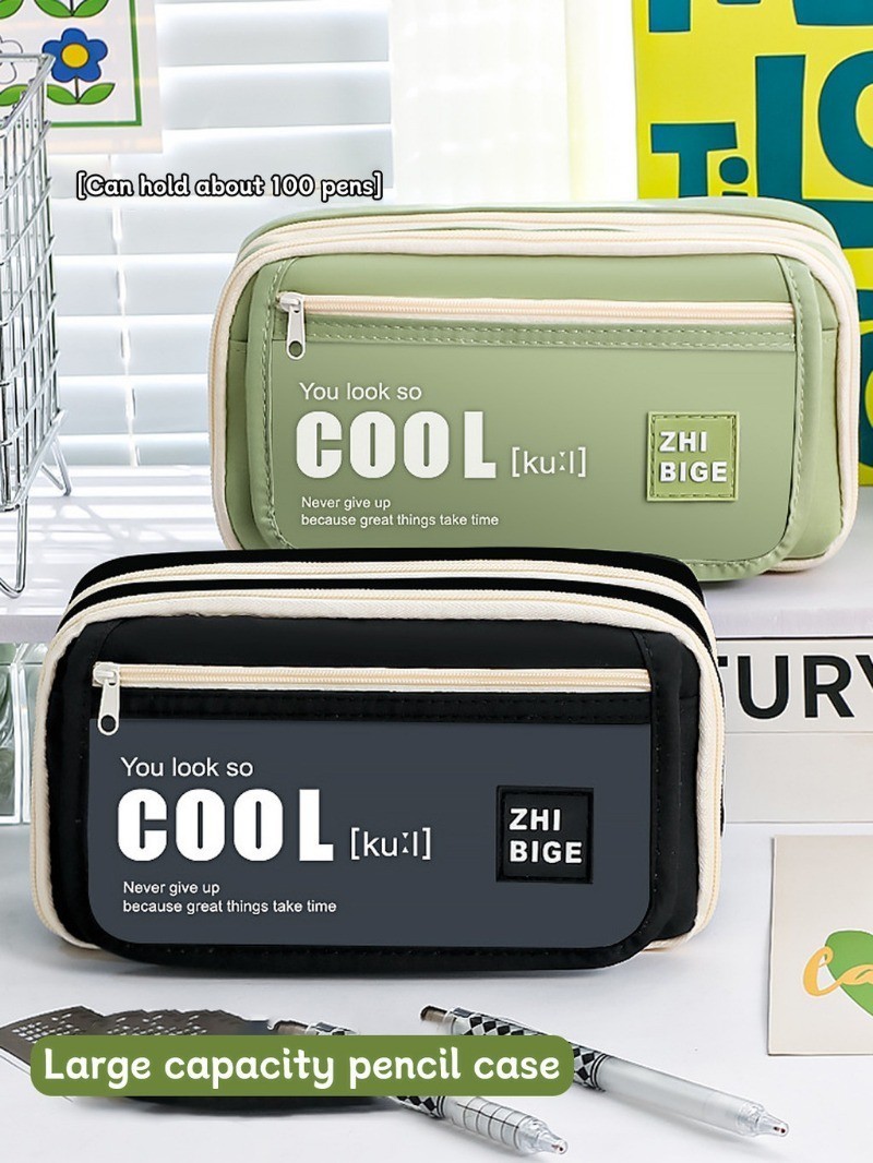 Pencil Case Large-capacity And Good-looking For Boy&Girl Stationery Bag ...