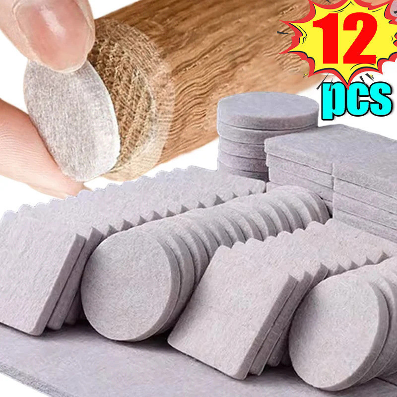 Universal Thickened Table Legs Sticker - Self-Adhesive Felt Furniture ...