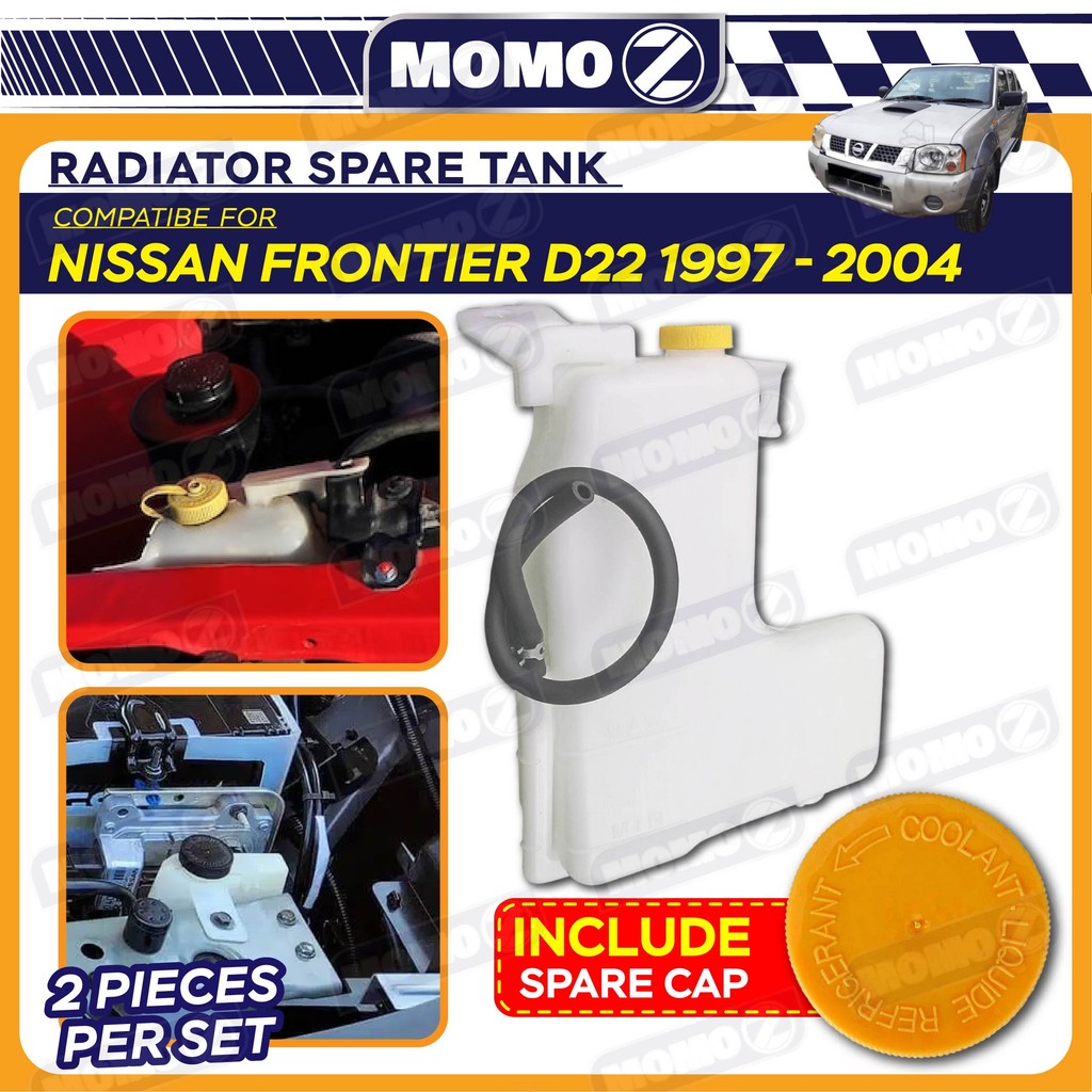 Nissan Frontier D22 1997 - 2004 Radiator Water Spare Tank Second Bottle ...