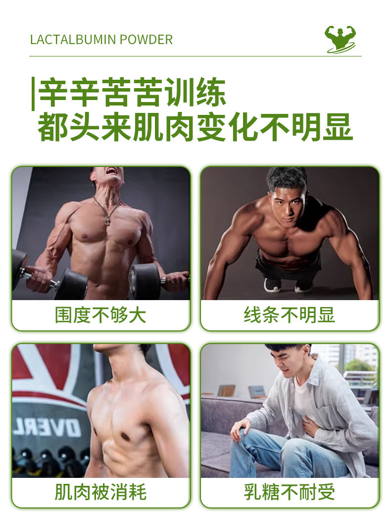 分离增肌粉高蛋白增肌健身乳清肌粉蛋白粉增重营养蛋白质Isolate Skin-Increasing Powder High-Protein ...