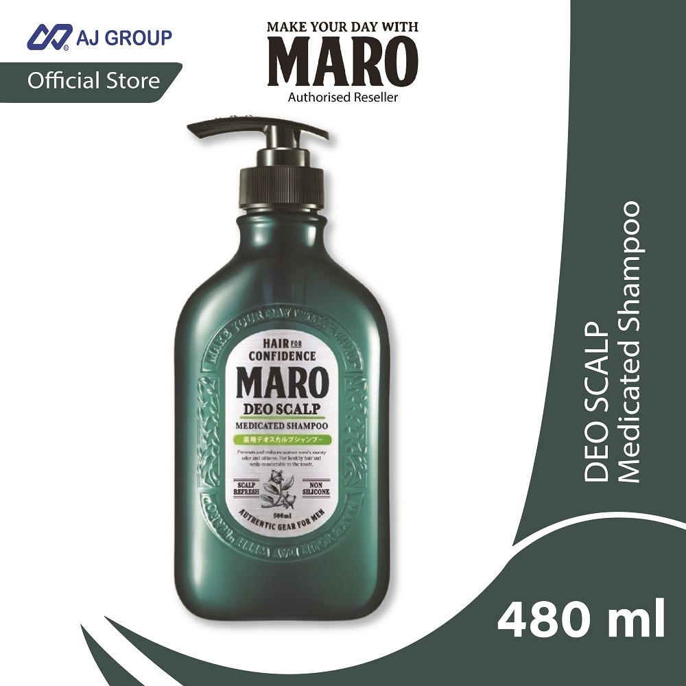 MARO Deo Scalp Shampoo (480ml) | Shopee Malaysia