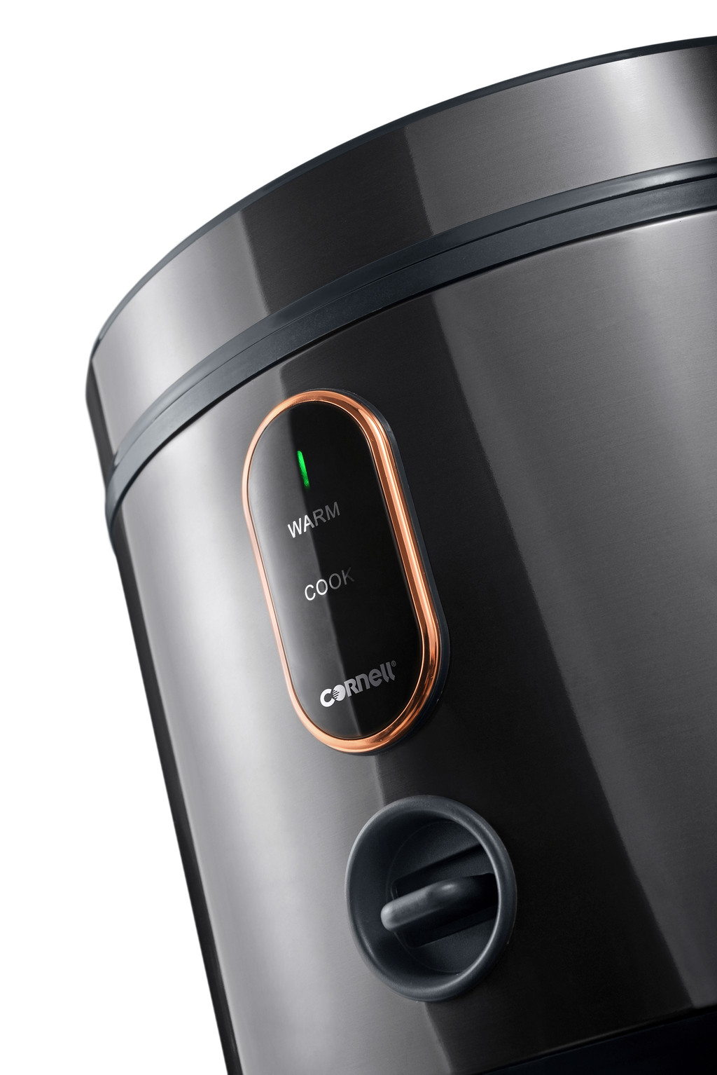 CORNELL JAR RICE COOKER 1.8LITRE CRC-J1801S ALUMINIUM POT NON-STICK ...