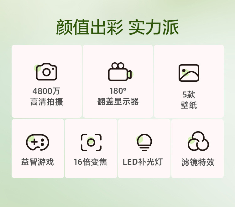 Micro Single Digital Camera 6400W HD Flip Screen Card Machine Shooting ...