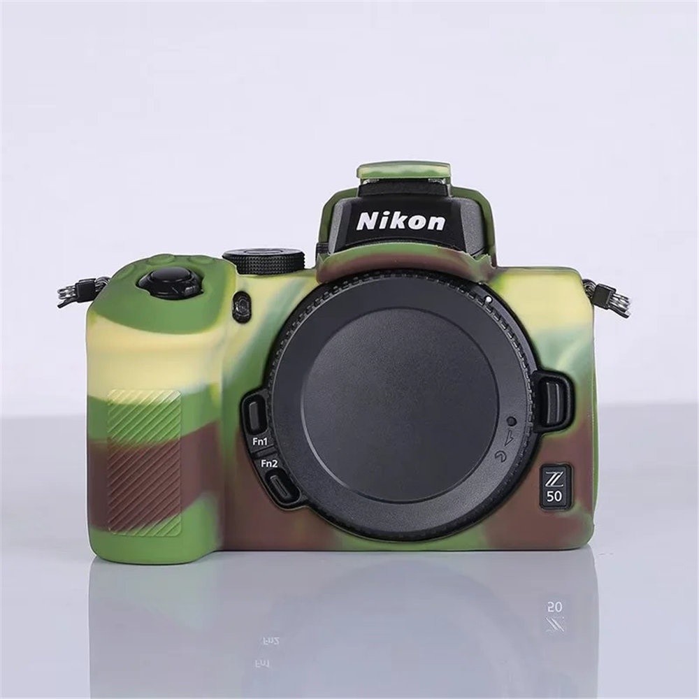 Soft Silicone Rubber Armor Camera Bag Case For Nikon Z50 Z6 Z7 Z6II ...