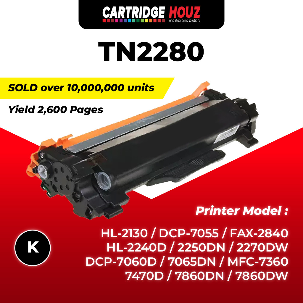 Compatible Toner TN2280 TN2060 for Brother DCP 7055 7065DN MFC 7290 ...