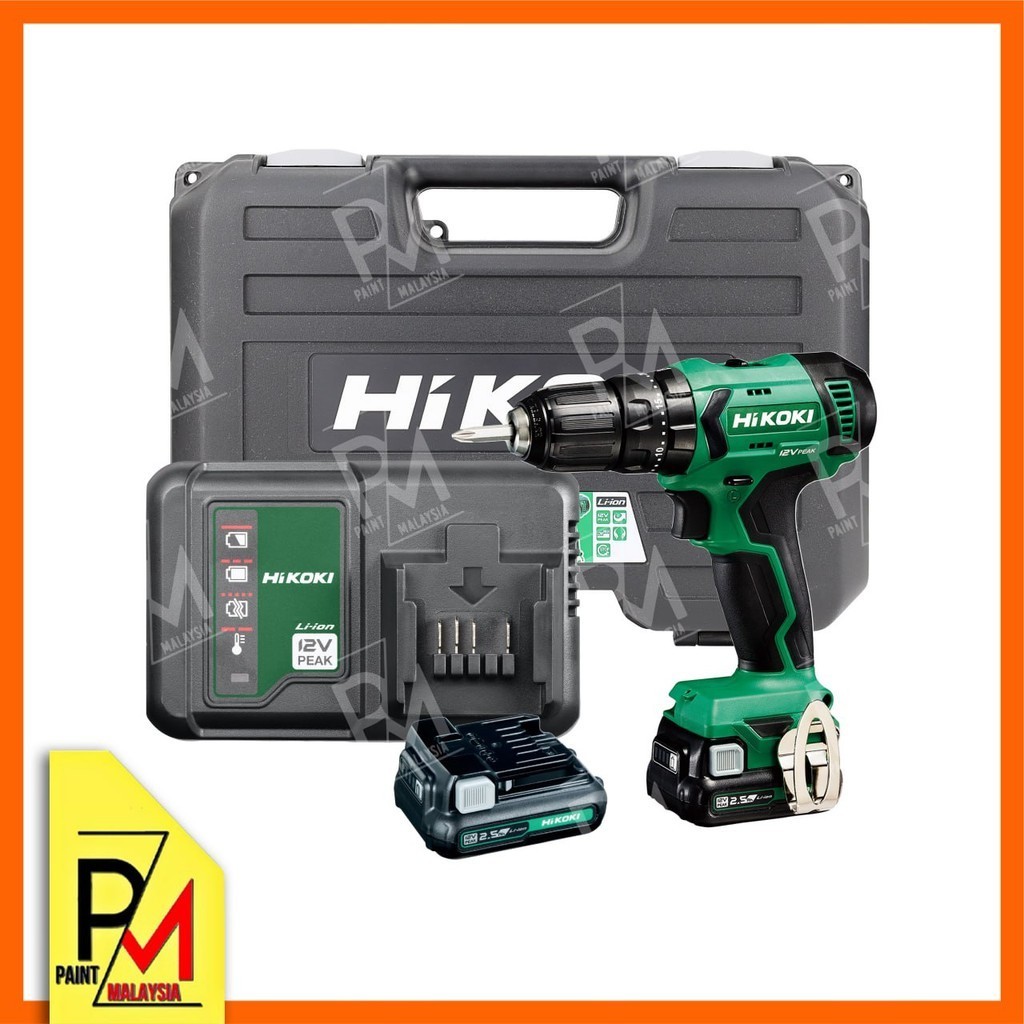 HIKOKI DV12DA Cordless Impact Drill Heavy Duty Cordless Drill ...