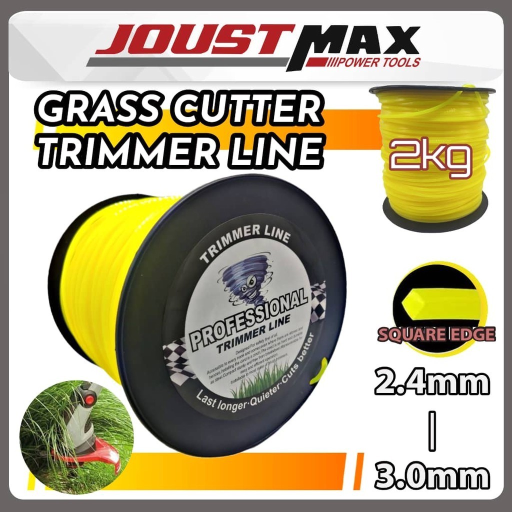 2.4mm/3.0mm 2kg Grass Trimmer Line Grass Cutter String Trimmer Blade ...