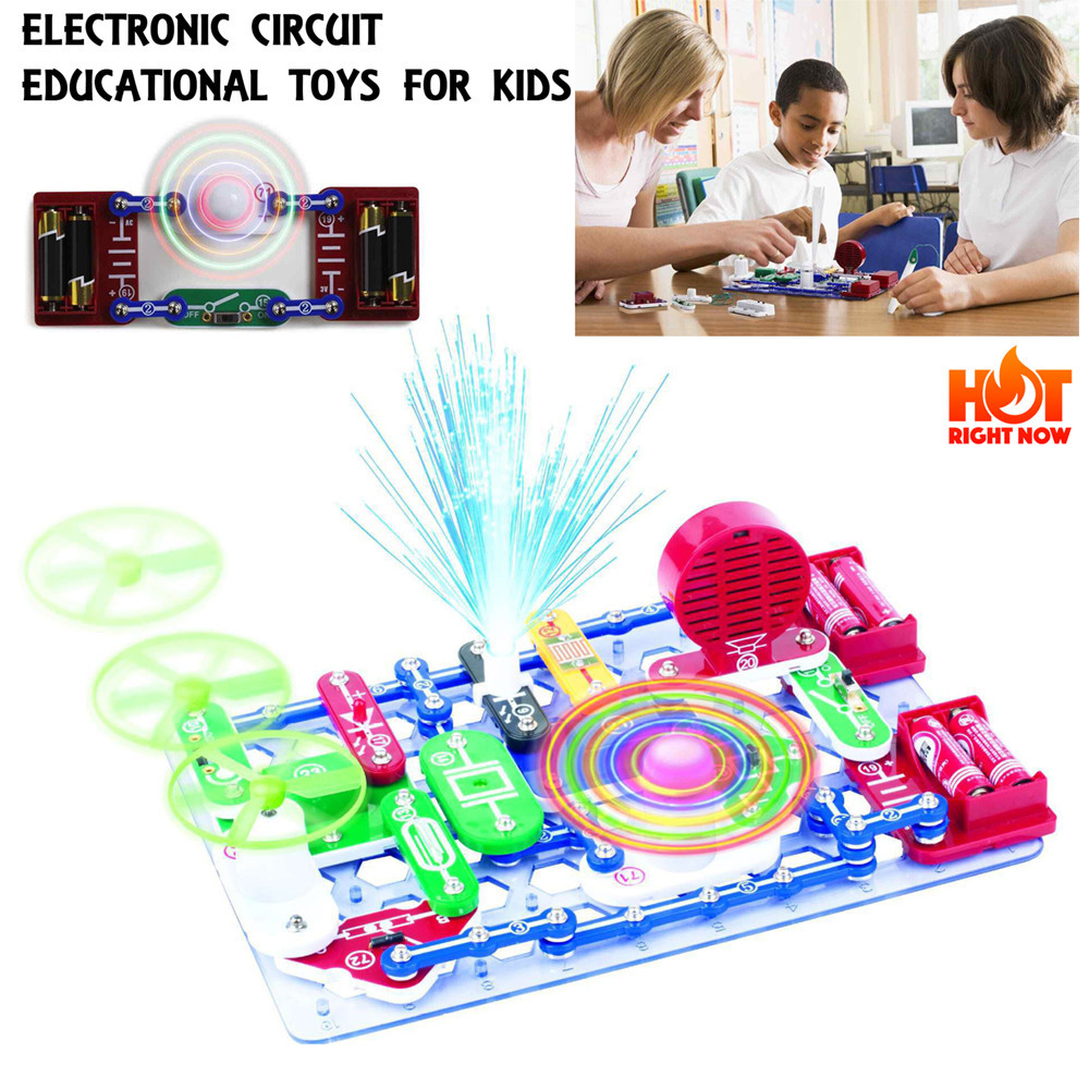Snap Circuits Electronic Blocks STEM Physics Educational Project Science Electronic Constructor ...
