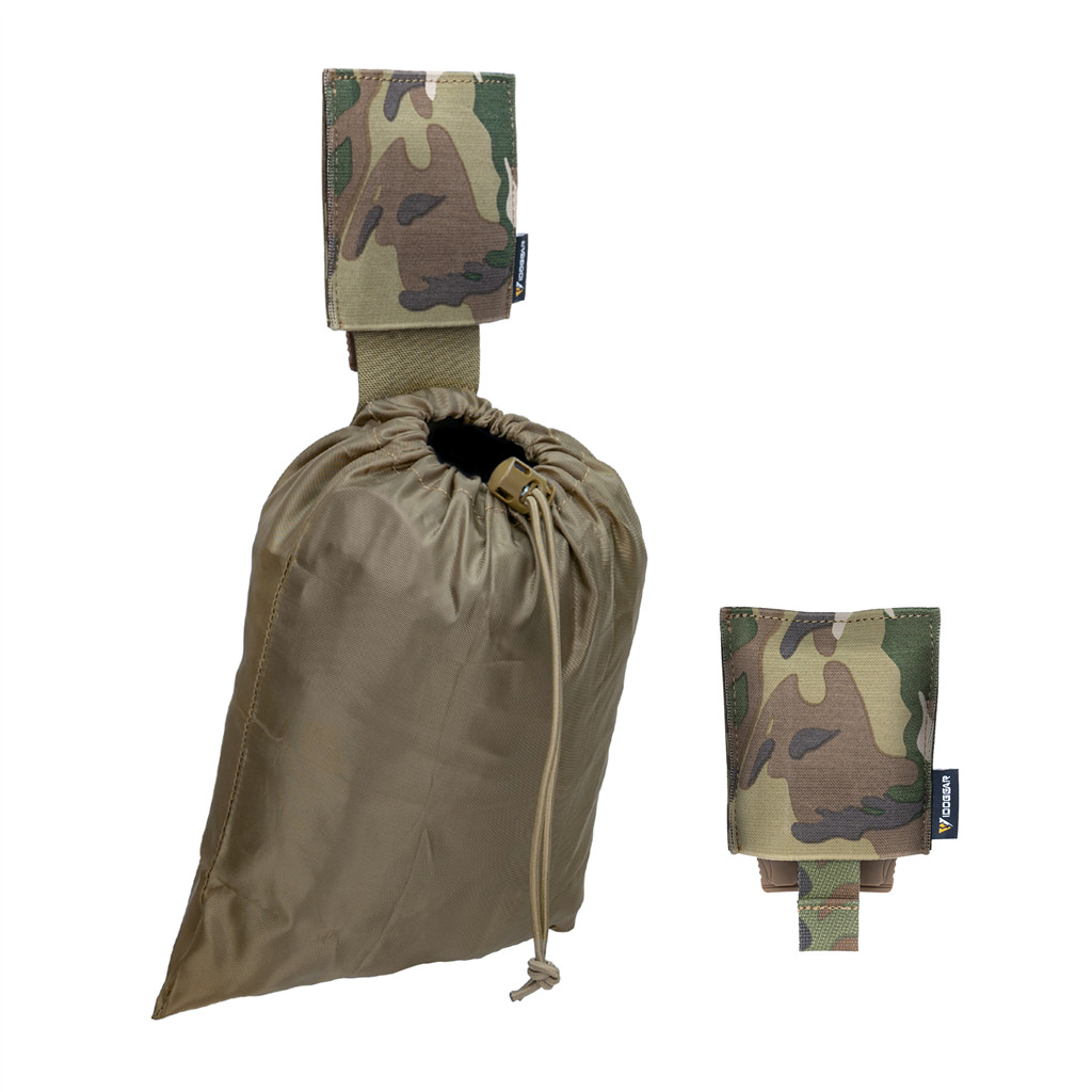 IDOGEAR Tactical Micro Dump Pouch MOLLE Roll-Up Mag Recycling Pouch ...