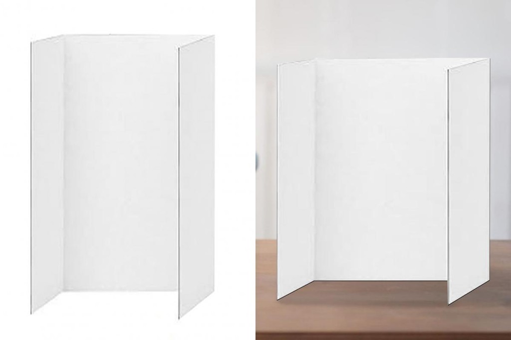 RC~ Trifold Poster Board Foldable Exhibition Board Portable Tri-fold ...