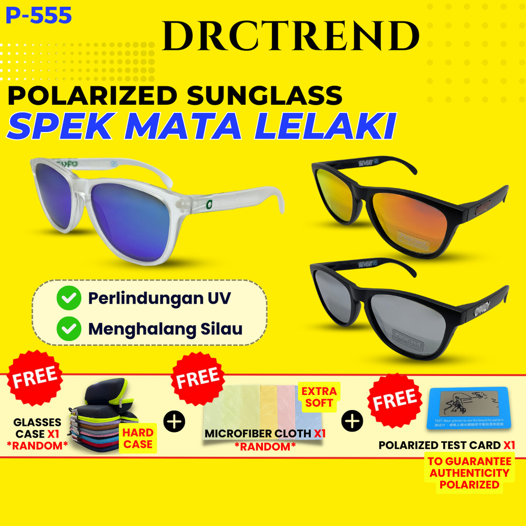 Polarized Sunglasses Men Spek Mata Lelaki Driving Fishing Outdoor ...