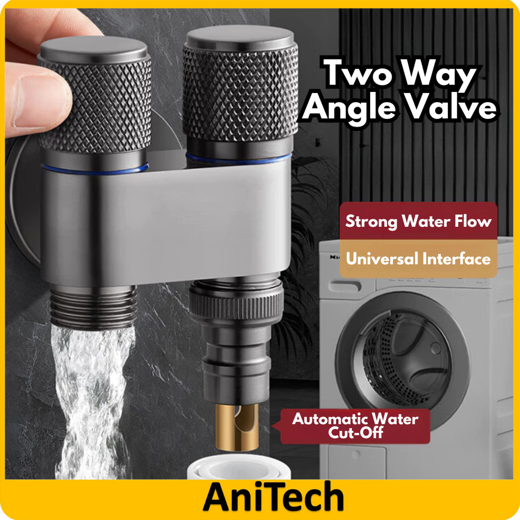 SUS304 STAINLESS STEEL QUARTER TURN ONE WAY ANGLE VALVE SUS 304 ...