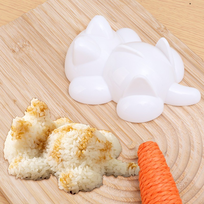 Cat Shaped Rice and Vegetable Roll Mold - Food Grade Sushi Styling Tool ...