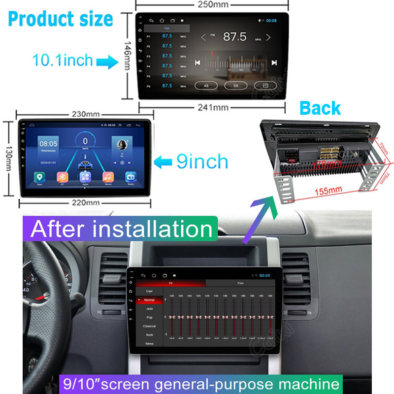 【4G+64G 8Core】TS10 Android Player With AHD 1080P 360 camera Wireless ...
