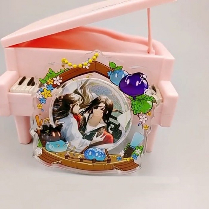 Badge display receives the decoration acrylic brick DIY animation ...