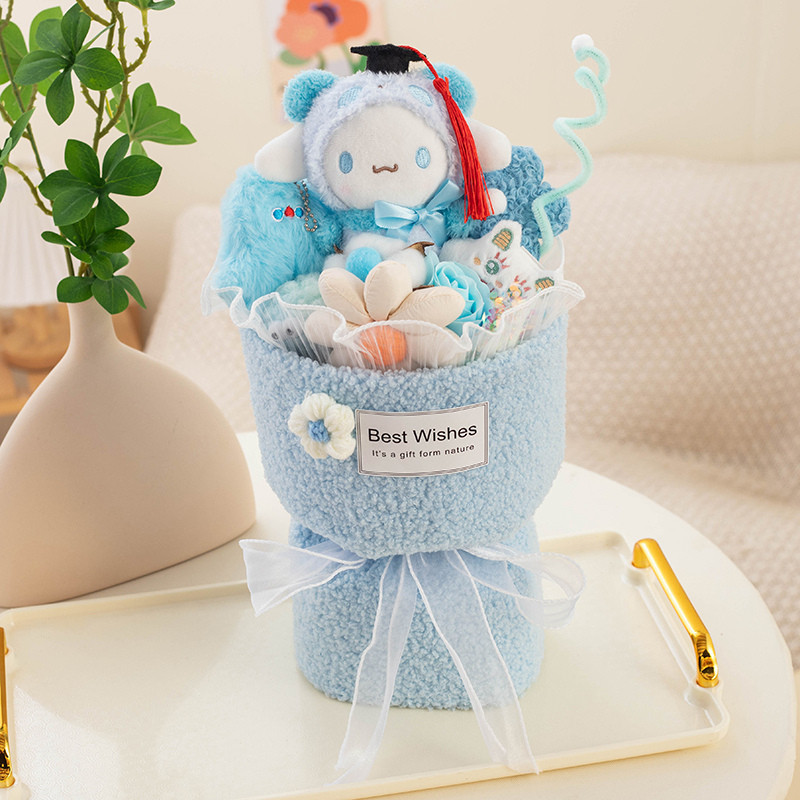 Stuffed Toy A Bouquet of Doctor Bear Capybara Cinnamoroll Kirby KT ...