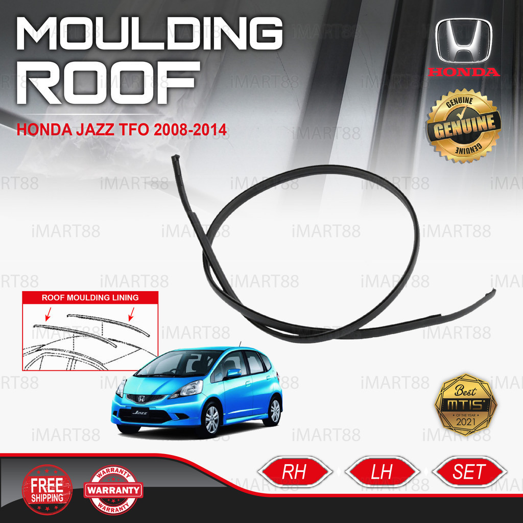 ORIGINAL MTIS HONDA JAZZ TFO 2008-2014 ROOF MOULDING LINING RUBBER ...