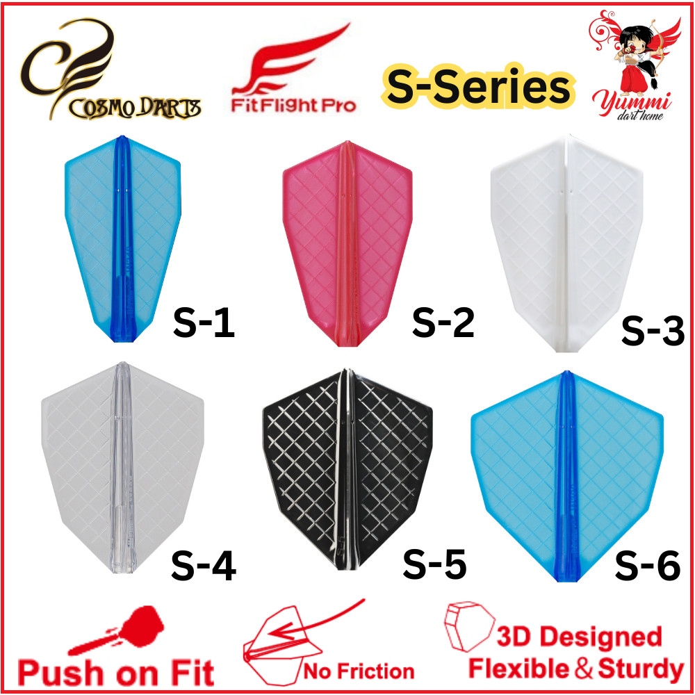 COSMO DART FIT FLIGHT PRO - S SERIES (5 Colours Available ) 6 SIZES ...