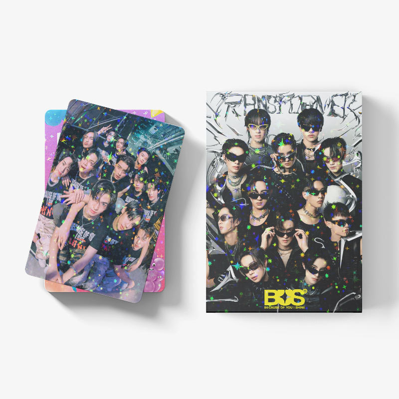 45pcs/box BUS Photocards KPOP BUS Because of You I Shine Lomo Card ...