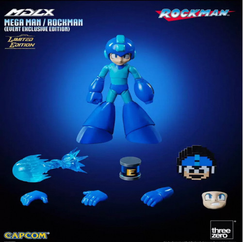 Threezero MDLX Rockman Limited Edition Mega Man 4 Inches | Shopee Malaysia