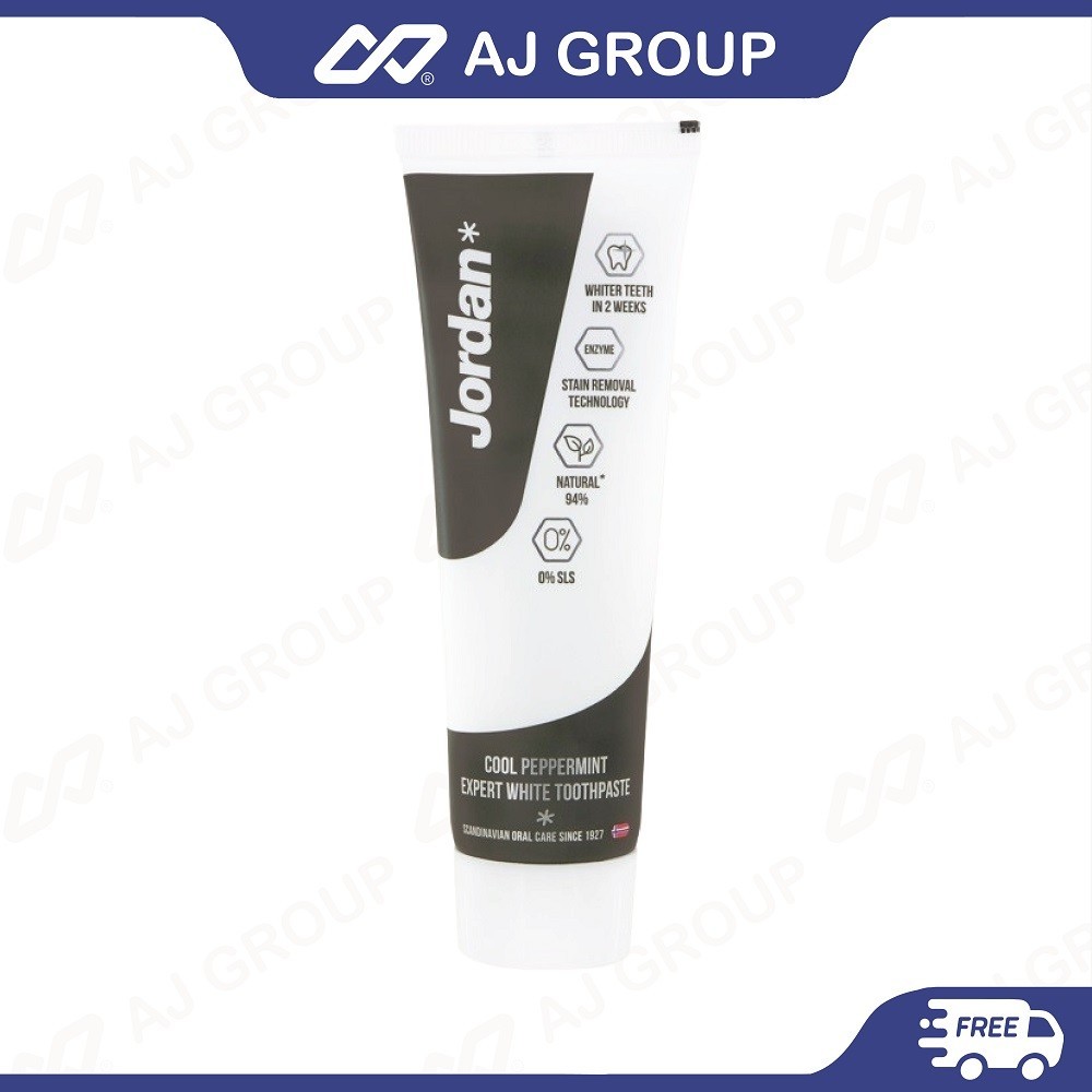 JORDAN Cool Peppermint Expert White Toothpaste (100g) | Shopee Malaysia