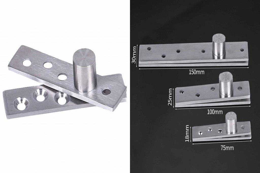 {lowerprice} Hinge Invisible Anti Rust Stainless Steel 360 Degree ...