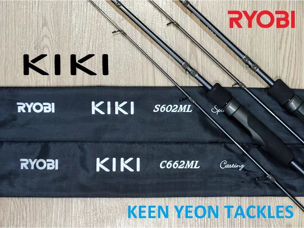 RYOBI KIKI SPINNING/ BAITCASTING FISHING ROD | Shopee Malaysia