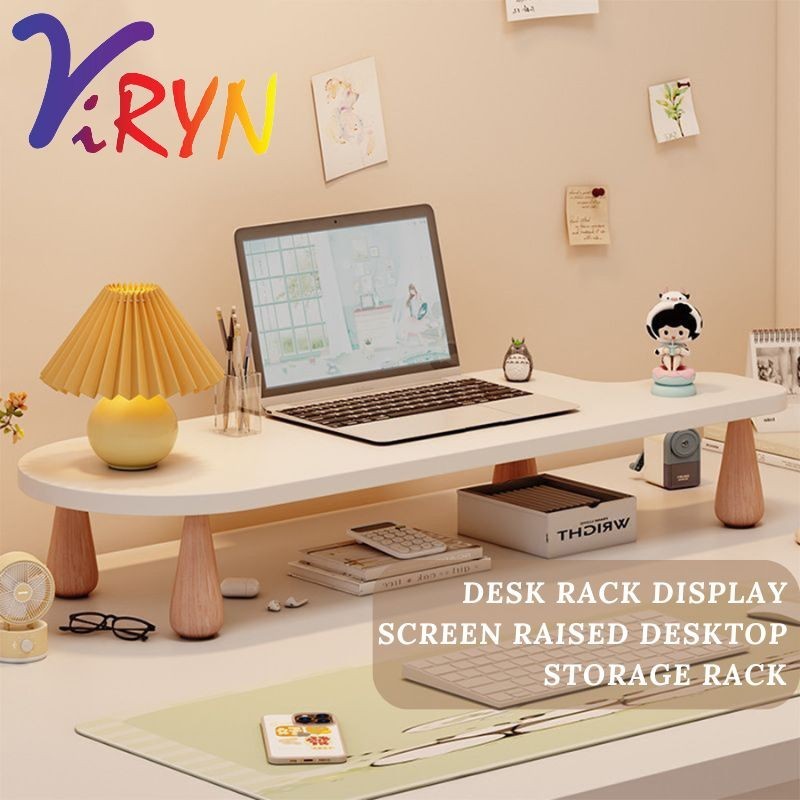 ViRYN Desk Rack Display Screen Raised Desktop Storage Rack Workstation ...