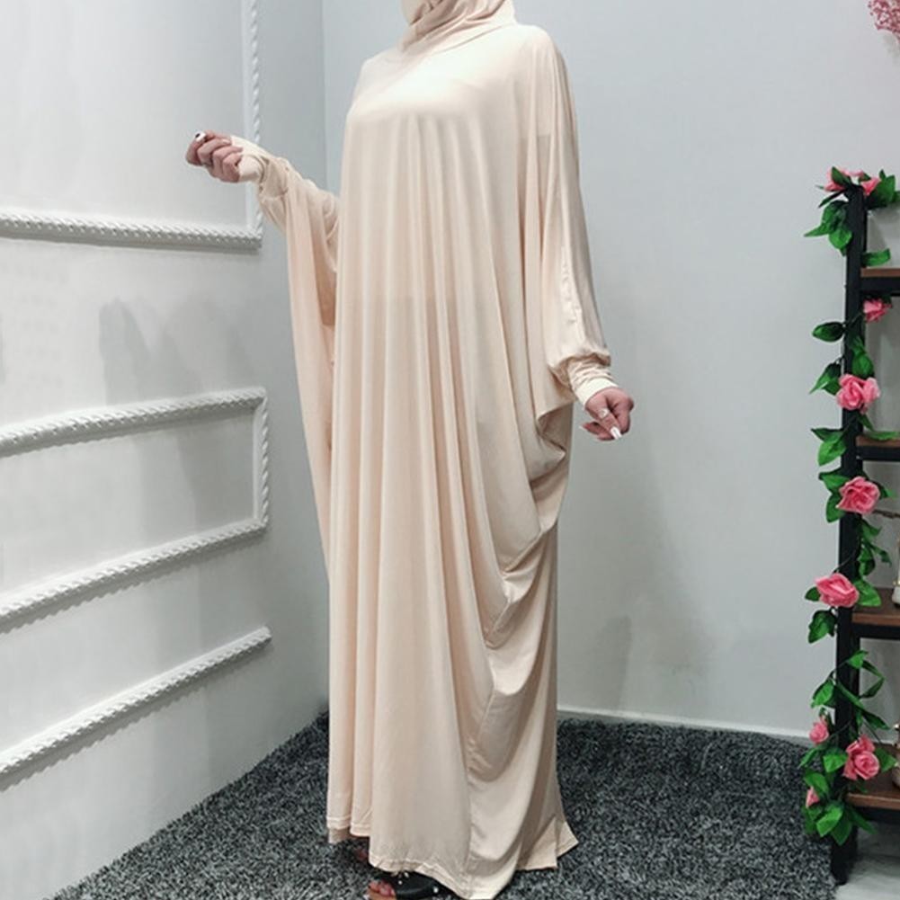Eid Hooded Muslim Women Hijabs Dress Prayer Garment Ramadan Eid Prayer ...