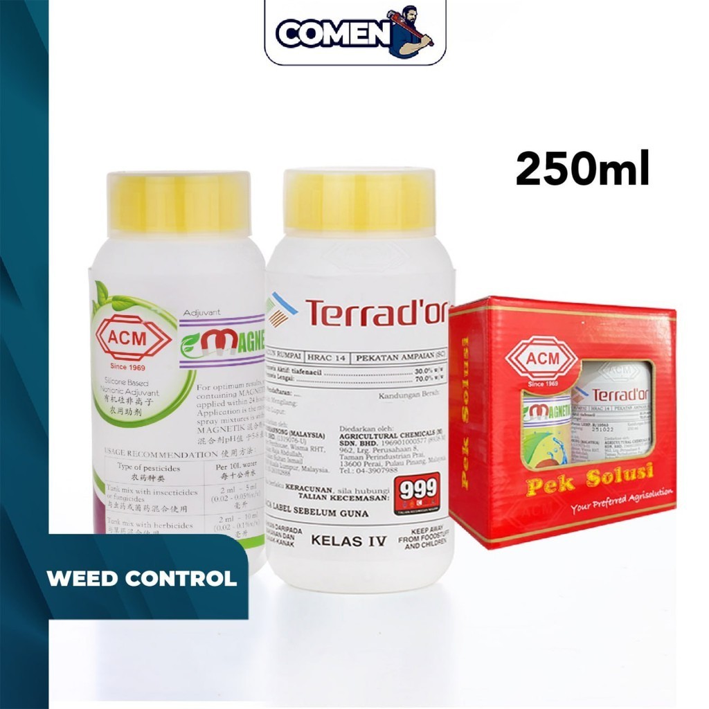 ACM Terrador + Magnetik 250ML Tiafenacil 30% Terrador Solution Pack ...
