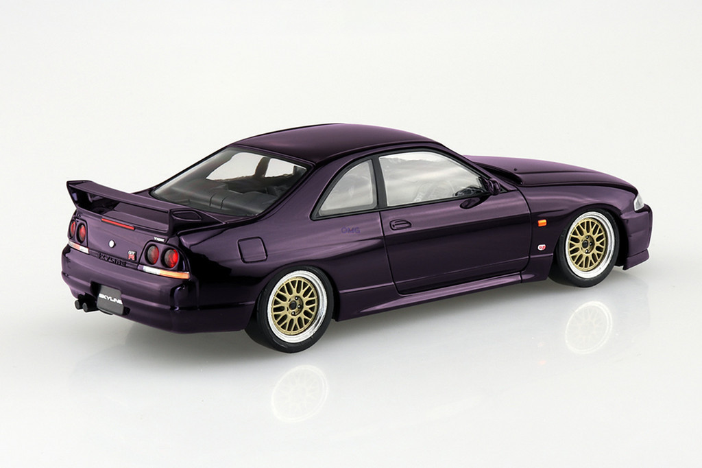 Aoshima 1/32 Nissan R33 Skyline GT-R Custom Wheel (Midnight Purple) No ...