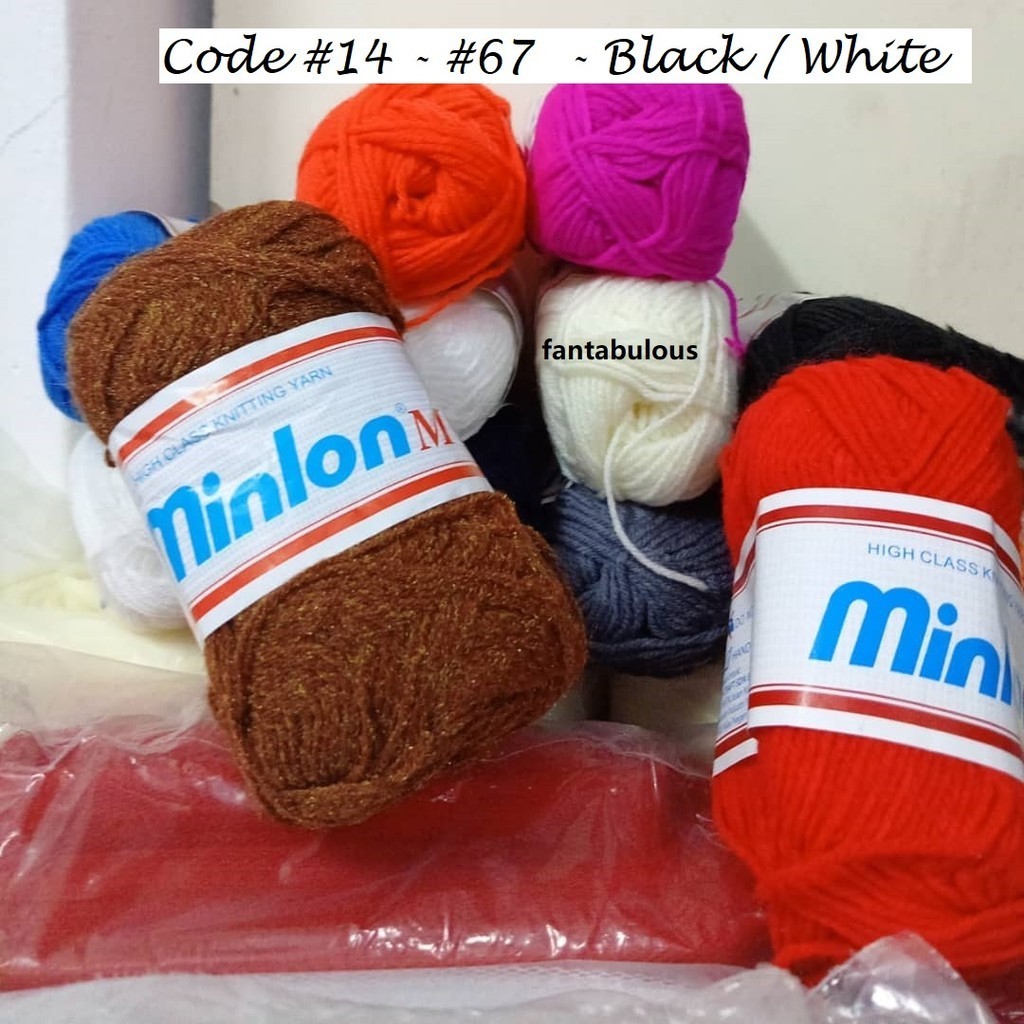Benang Kait Minlon 40g Warna Menarik & Mudah Diguna/ Sesuai Untuk ...